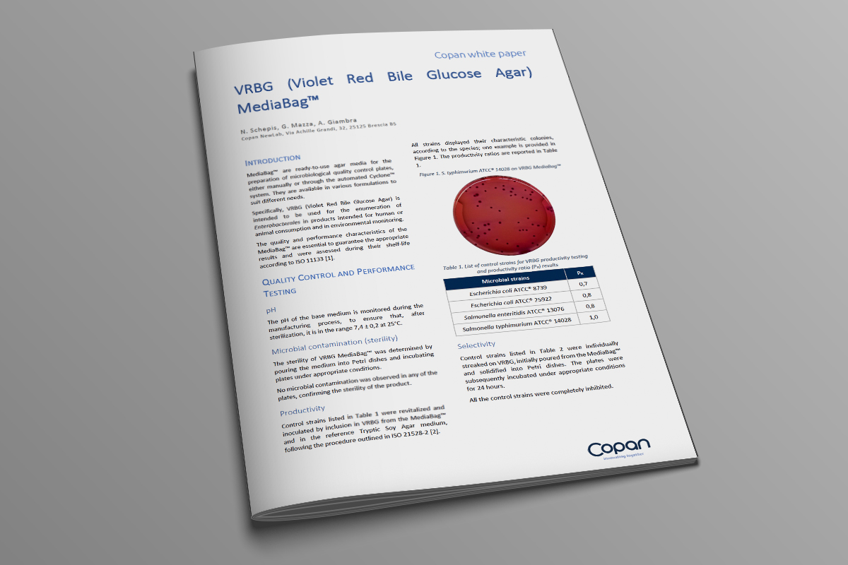 VRBG MediaBag™ – Violet Red Bile Agar | CoScience HUB