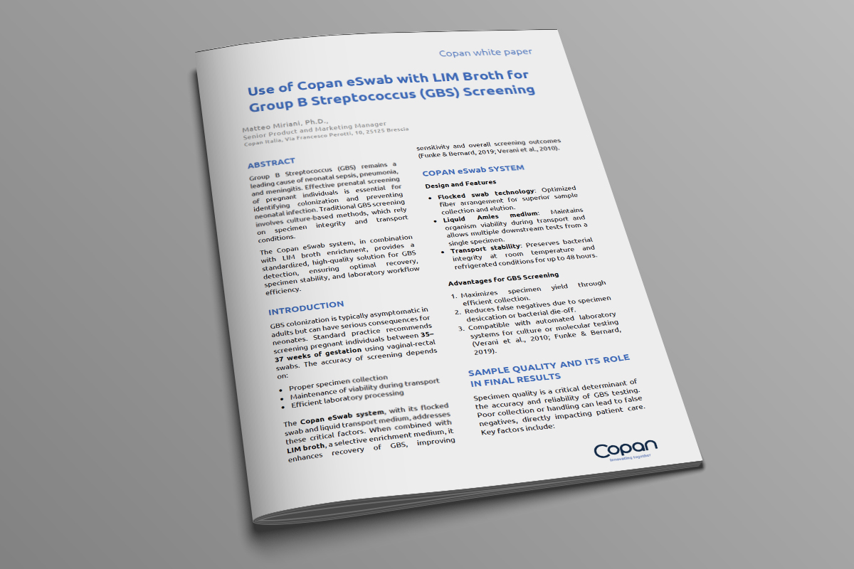 Enhance GBS screening | CoScience Hub